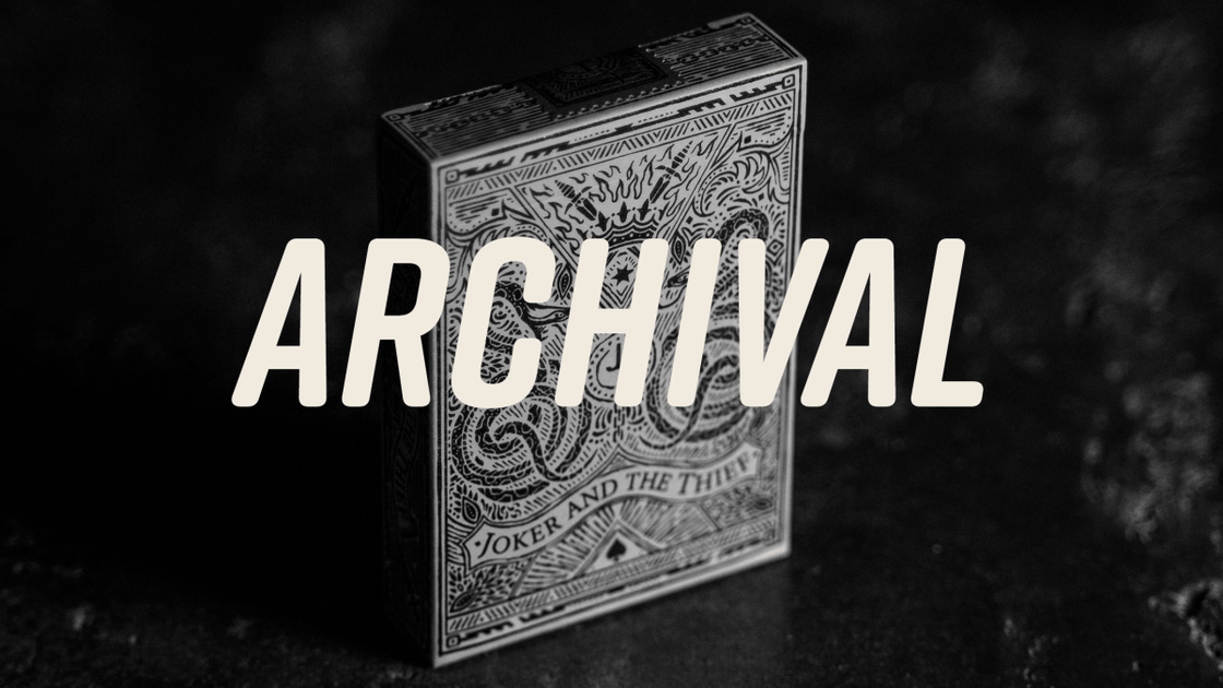 ARCHIVAL: Street Edition Playing Cards – Joker and the Thief