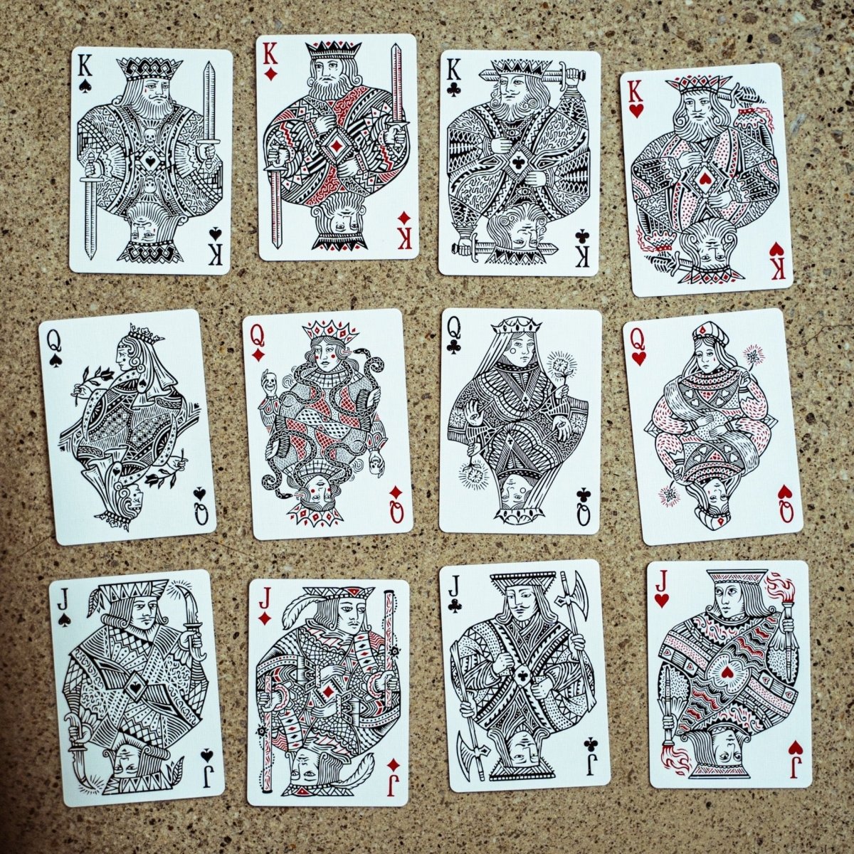 Blood Red Edition Playing Cards - Poker Deck – Joker and the Thief